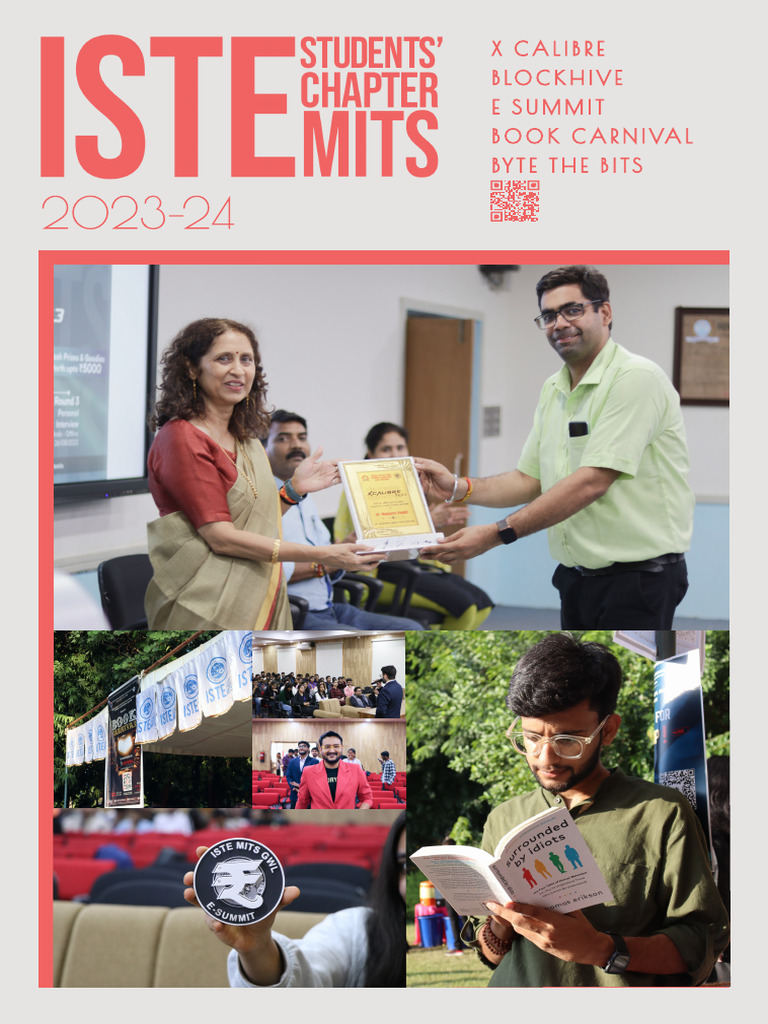 Magazine 2023-24 ISTE Students' Chapter MITS | PDF | Entrepreneurship ...