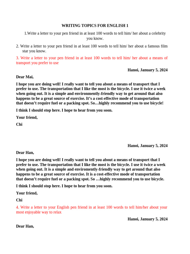 TA1 WRITING FOR STS | PDF