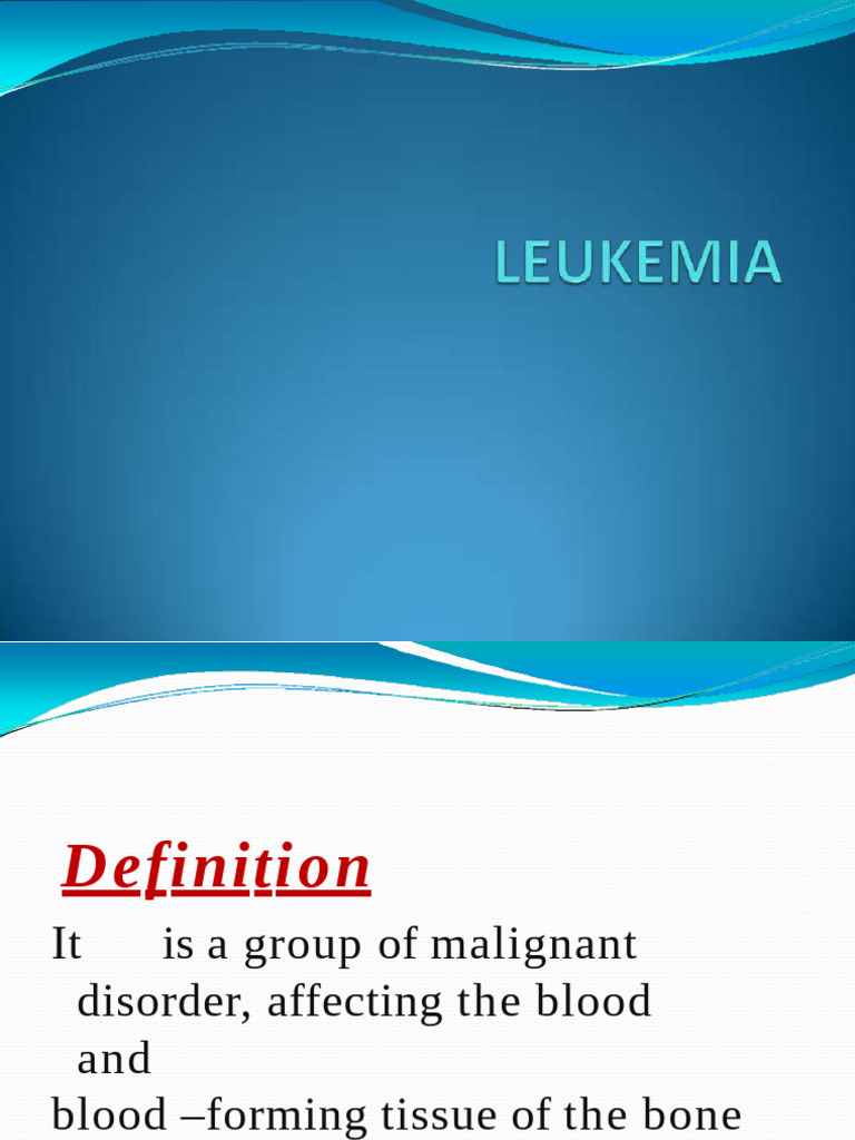 leukemia | PDF | Leukemia | Hematopoietic Stem Cell Transplantation