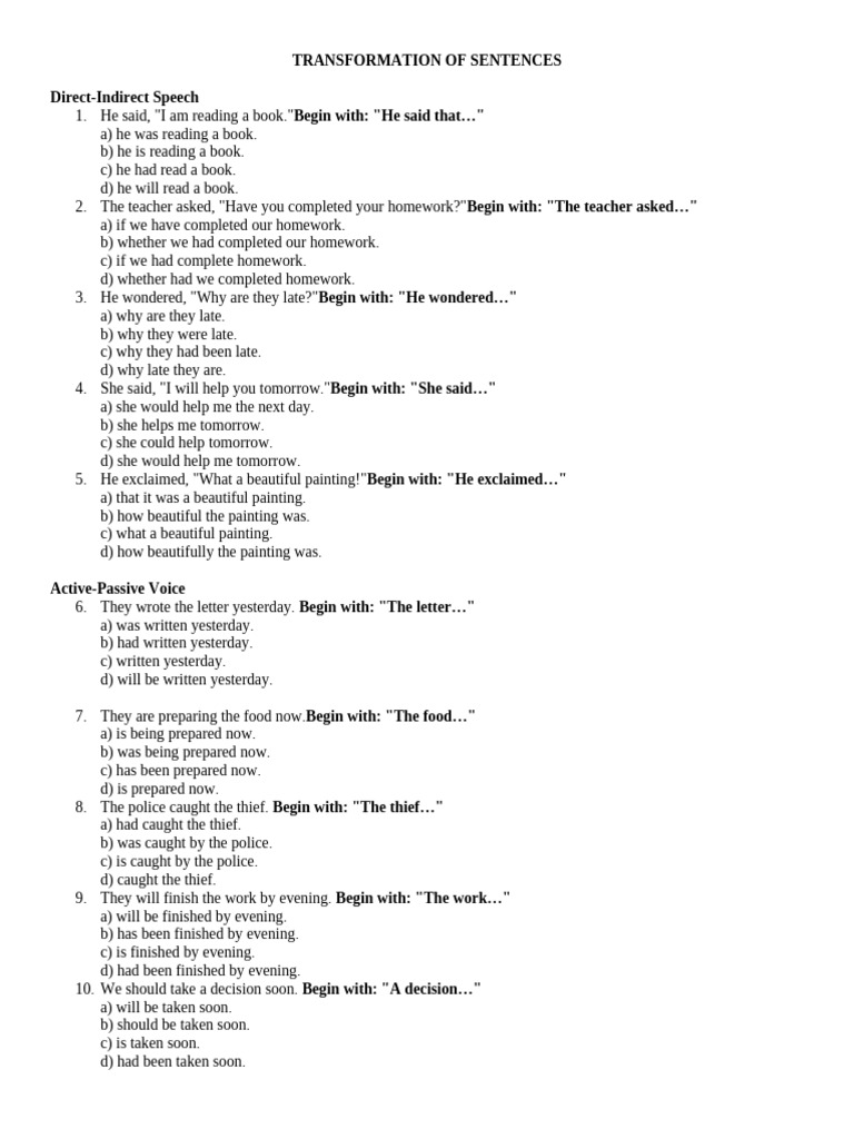 Extra Exercises | PDF