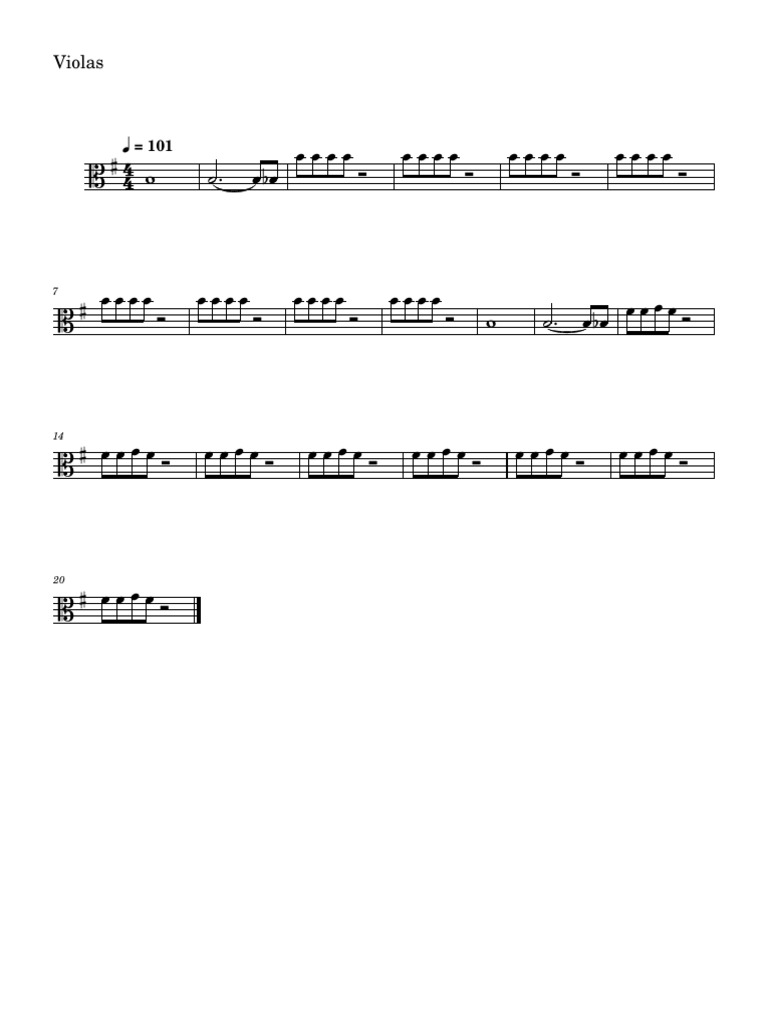 Not Like Us Kendrick Lamar-Violas | PDF