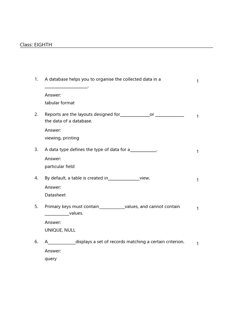 CLASS 8 - ICT NOTES | PDF | Network Topology | Computer Network