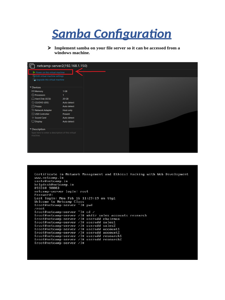 Samba_configuration[1] | PDF