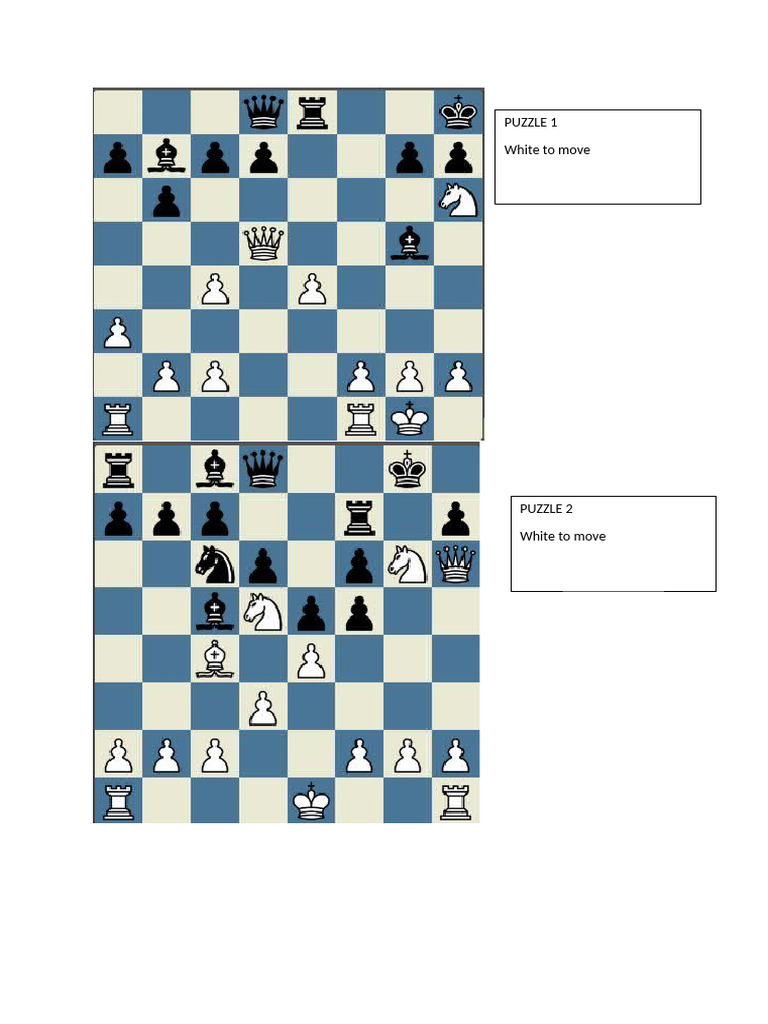 Taktik Chess | PDF