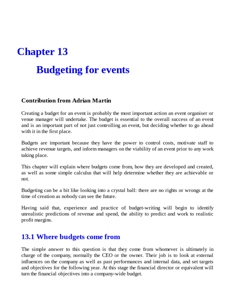 The Practical Guide To Managing Event Venues - (Part I The Management ...