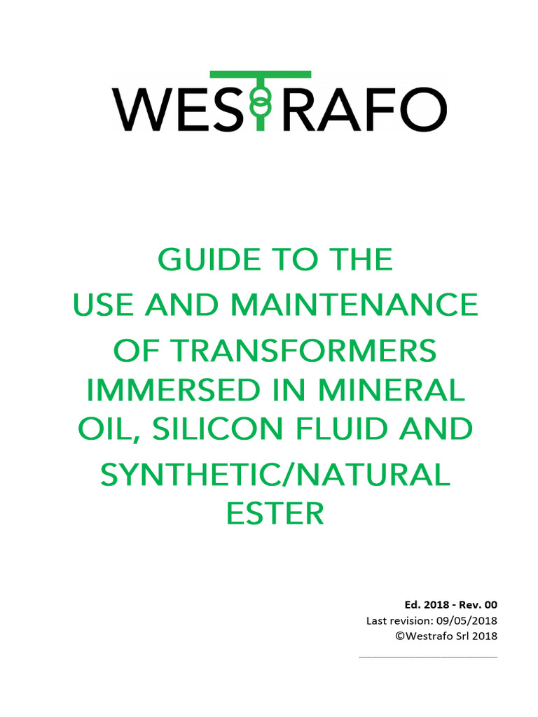Westrafo Oil Transformer Manual | PDF | Transformer | Electrical Equipment