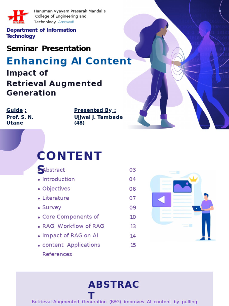 Ujjwal Seminar PPT | PDF | Information Retrieval | Artificial Intelligence