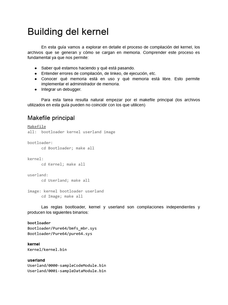 Compilación del Kernel: Guía Completa | PDF | Kernel (sistema operativo ...