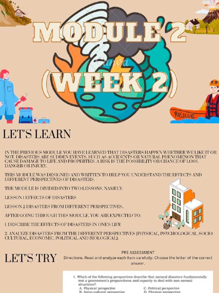 DRRR-M2-4 | PDF | Natural Disasters | Hazards