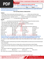 Class 6 Science Chapter 3 Mindful Eating A Path To A Healthy Body | PDF ...