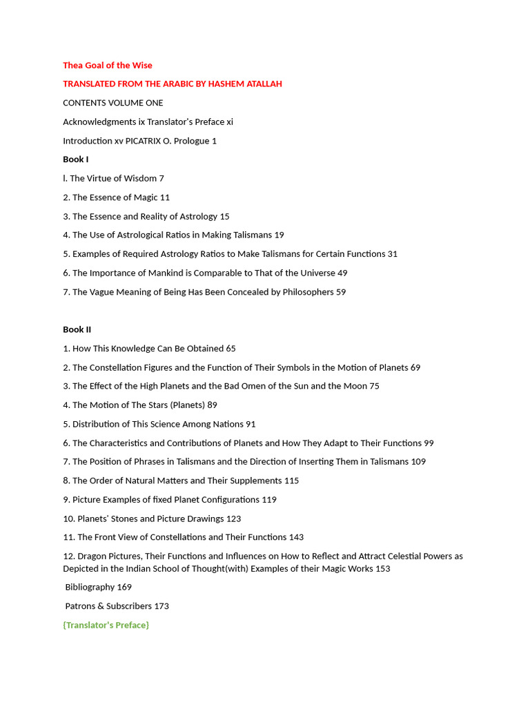 Picatrix | PDF | Translations | Theology