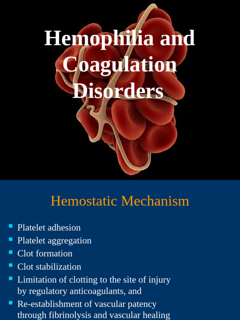 Bleeding and Coagulation Disorders | PDF | Coagulation | Haemophilia