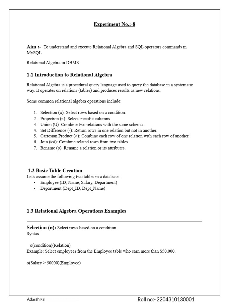 My Document | PDF | Relational Model | Information Retrieval