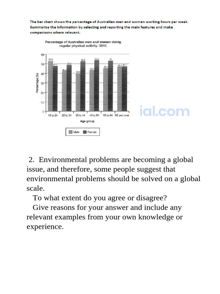 Writing Task Spring Term | PDF