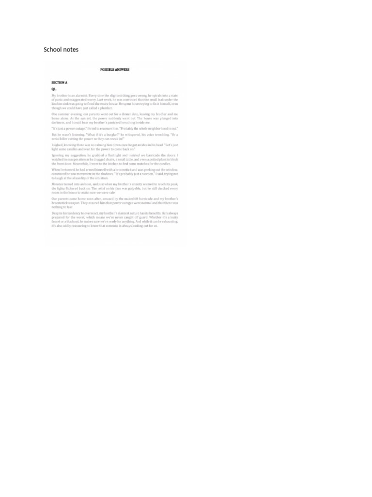 School notes-WPS Office | PDF