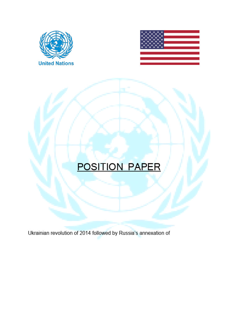 Position Paper Amun (Usa) | PDF