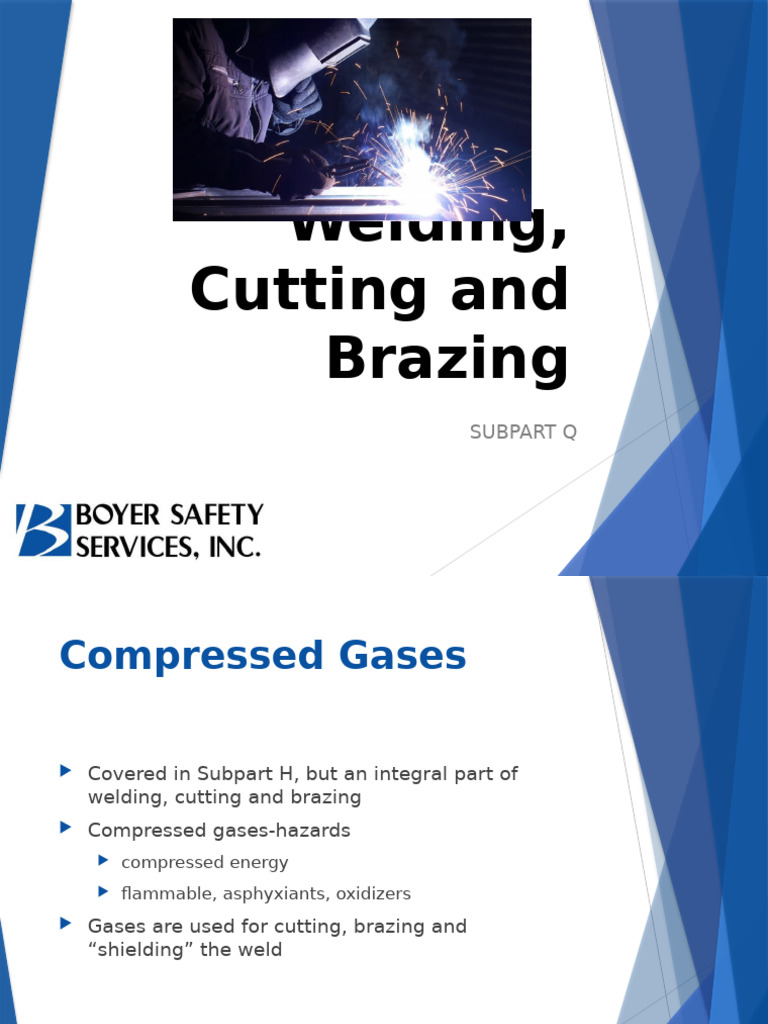 Welding Safety and Gas Handling Guide | PDF | Welding | Construction