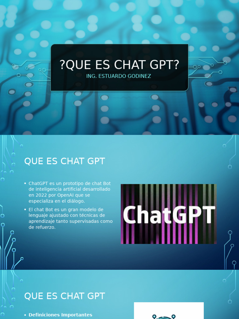 Chat GPT | PDF | Chat en linea | Inteligencia artificial