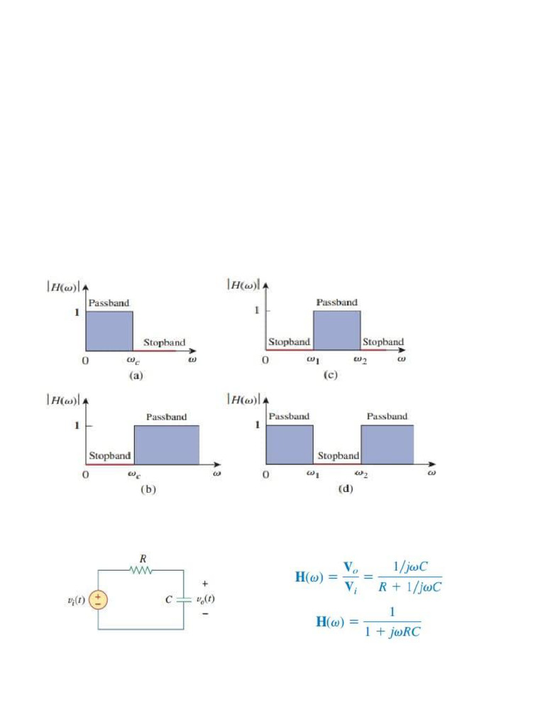 Overview of Passive Filter Types | PDF