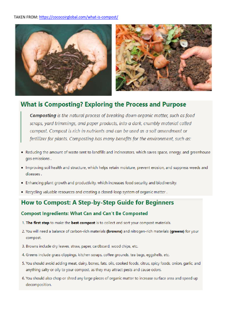 COMPOSTING | PDF