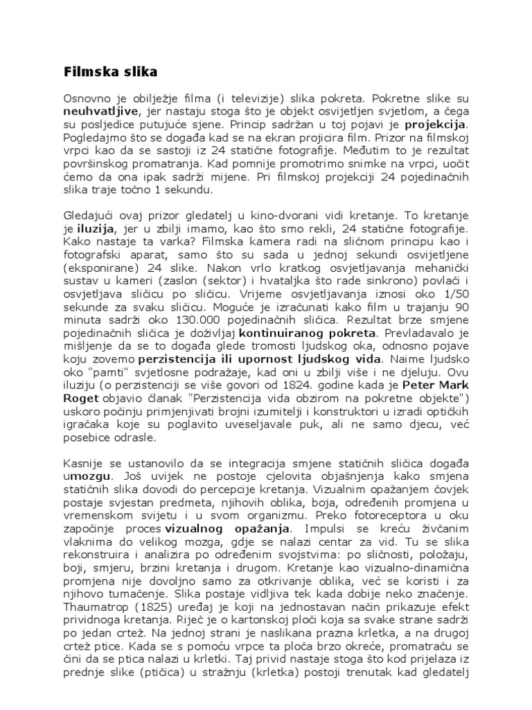 Filmska Slika | PDF