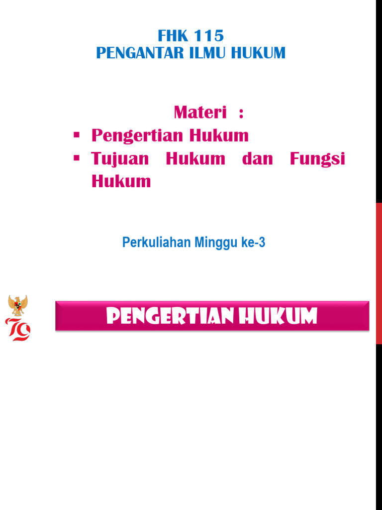 PIH Minggu ke-3 | PDF