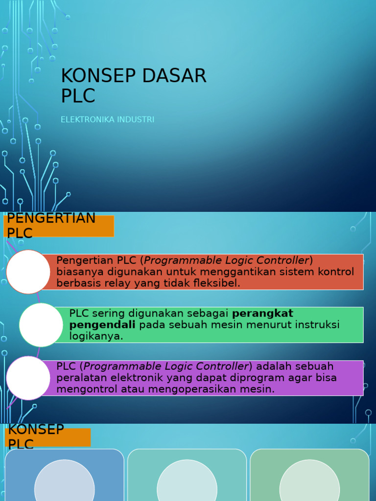 Konsep Dasar PLC (2) | PDF