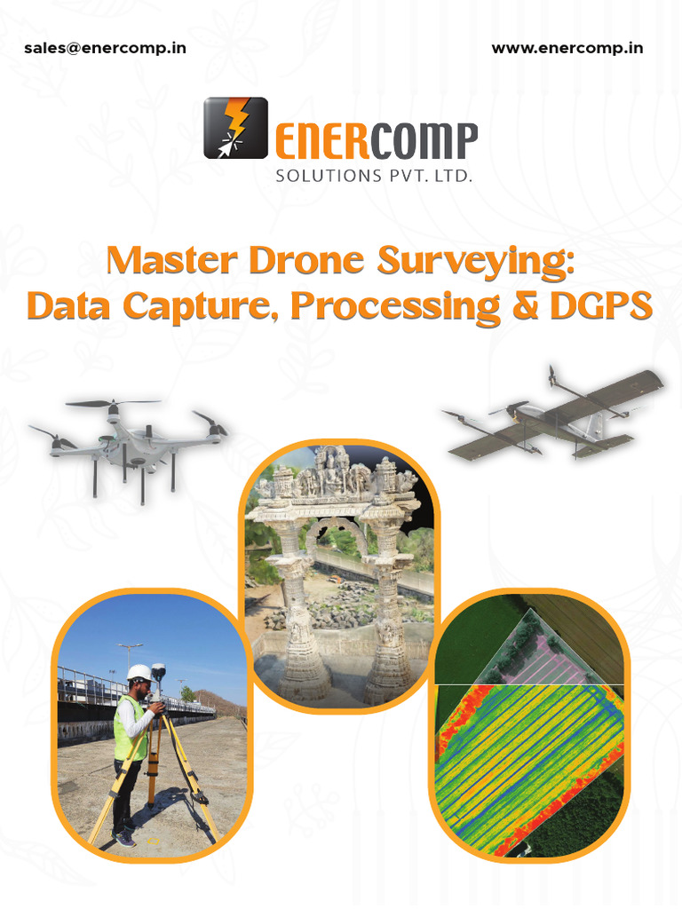 Master Drone Surveying Data Capture, Processing & DGPS Brochure | PDF | Lidar | Unmanned Aerial ...