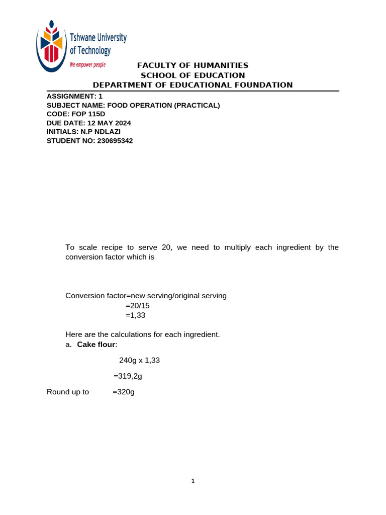 Fop Assignment 1 | PDF