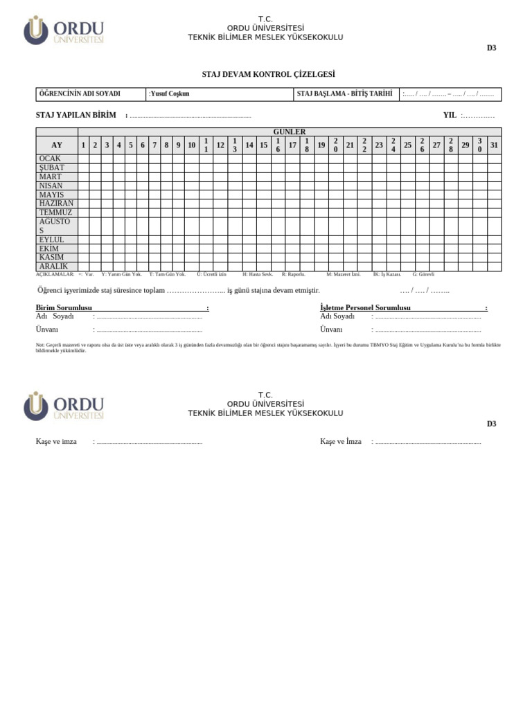 D3TBMYO Kopyası | PDF