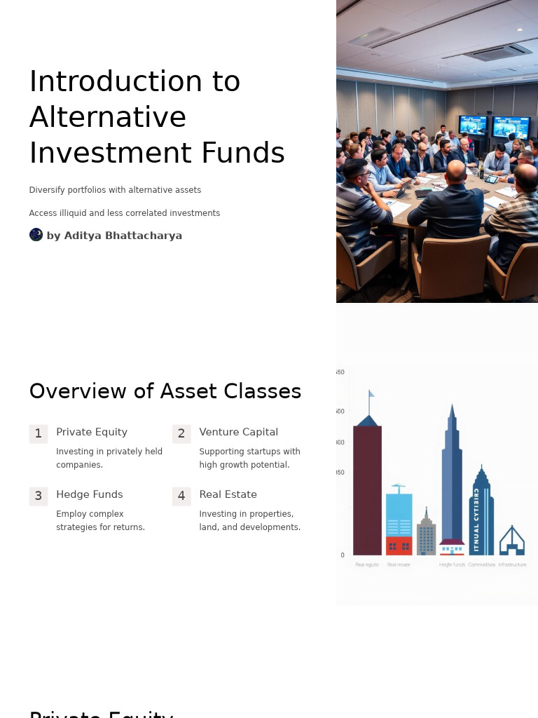 Introduction to Alternative Investment Funds | PDF