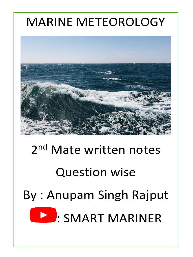 2m Meterology Notes by Anupam | PDF | Troposphere | Humidity