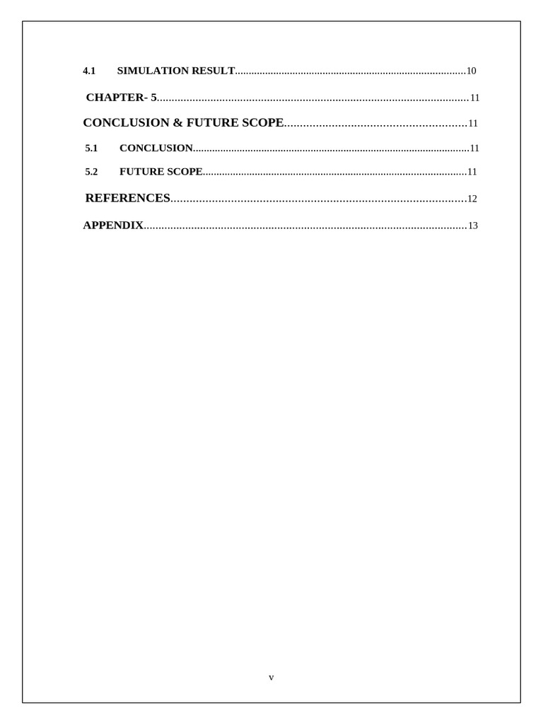 Conclusion and Future Scope Overview | PDF