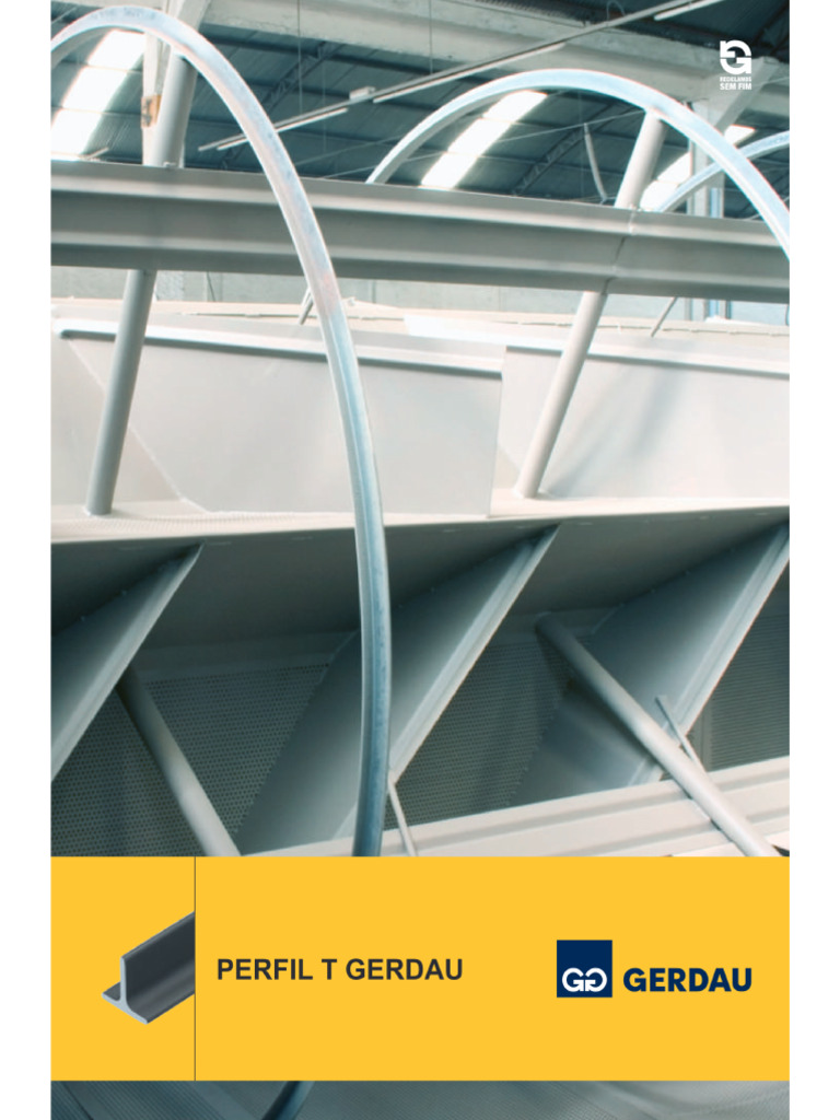 GERDAU - Catalogo-Perfil-T | PDF
