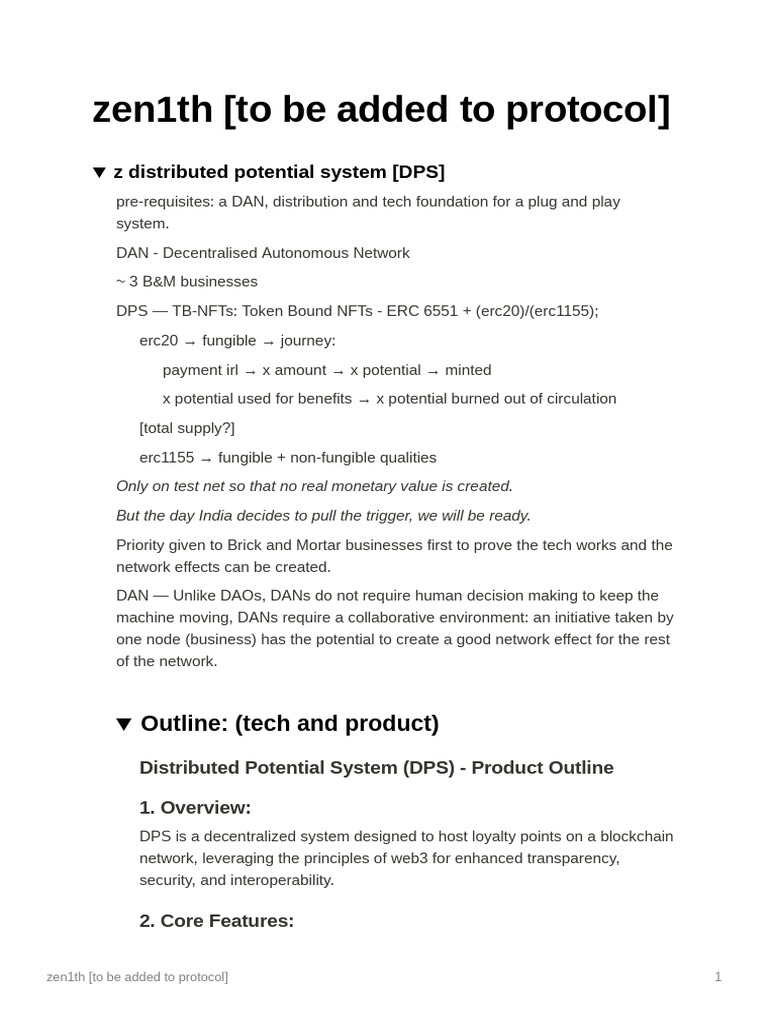 Zen1th to Be Added to Protocol | PDF | Computer Security | Security