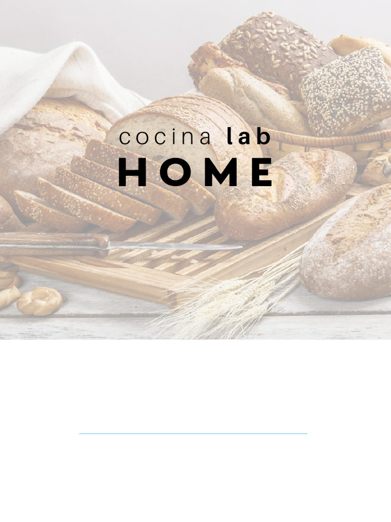 Recetas de Panes Caseros Variados | PDF | Panes | Levadura