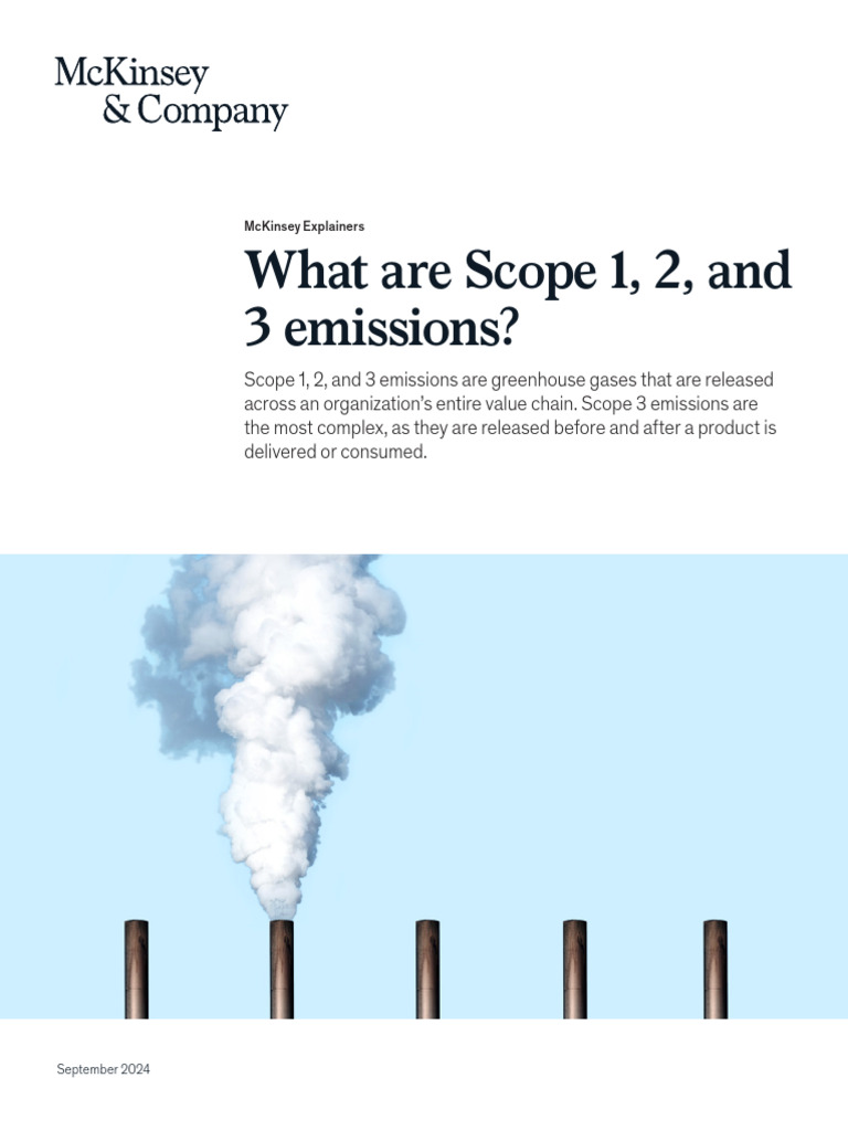 Understanding Scope 1, 2, and 3 Emissions | PDF | Carbon Footprint ...