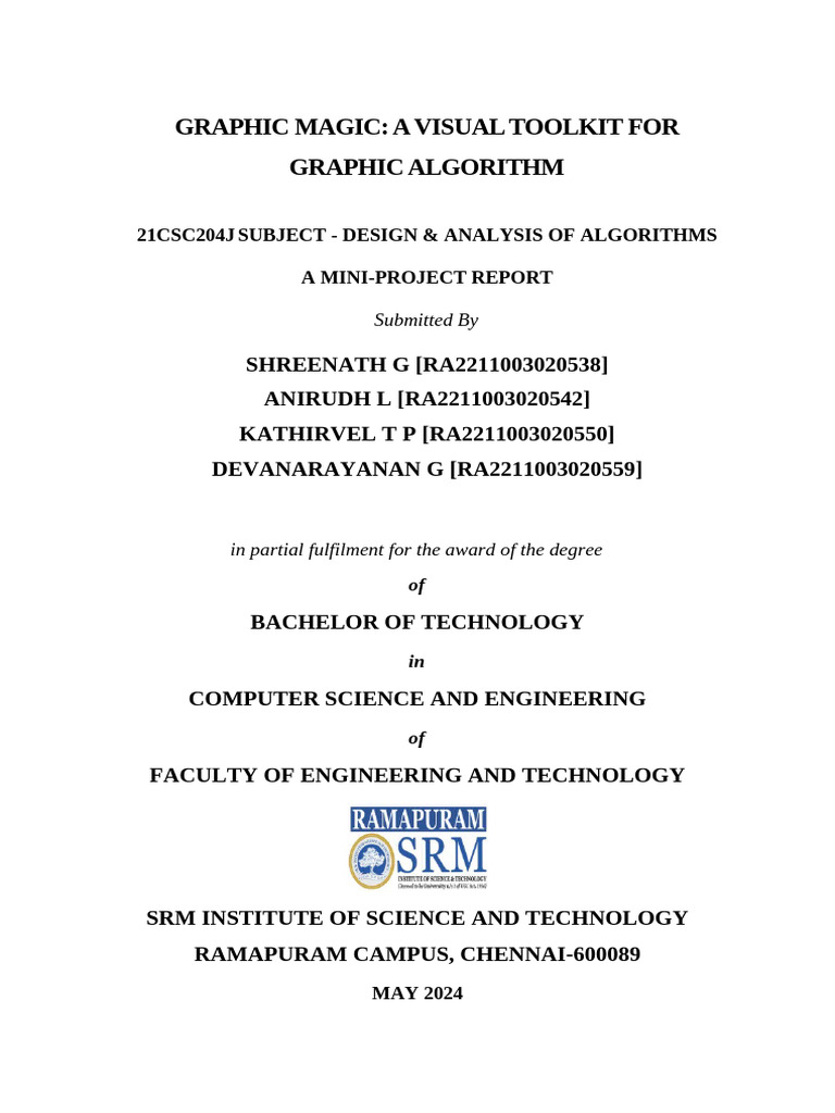 GraphMagic: Visual Graph Algorithm Toolkit | PDF | Machine Learning ...