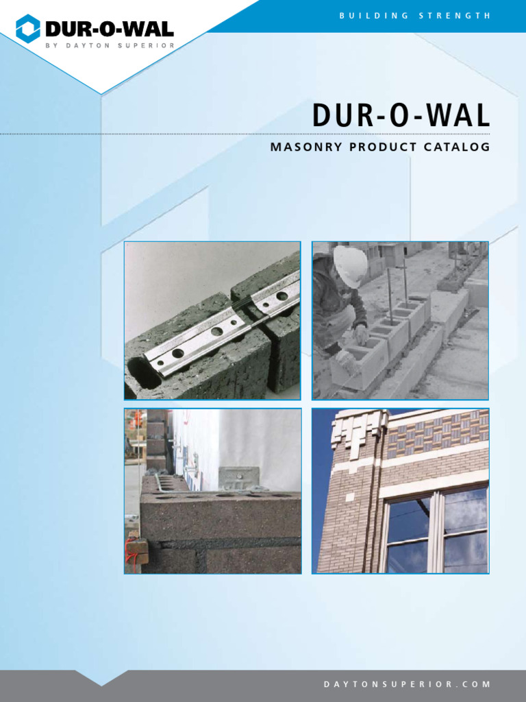 Dur o Wal - Catalog | PDF | Corrosion | Masonry
