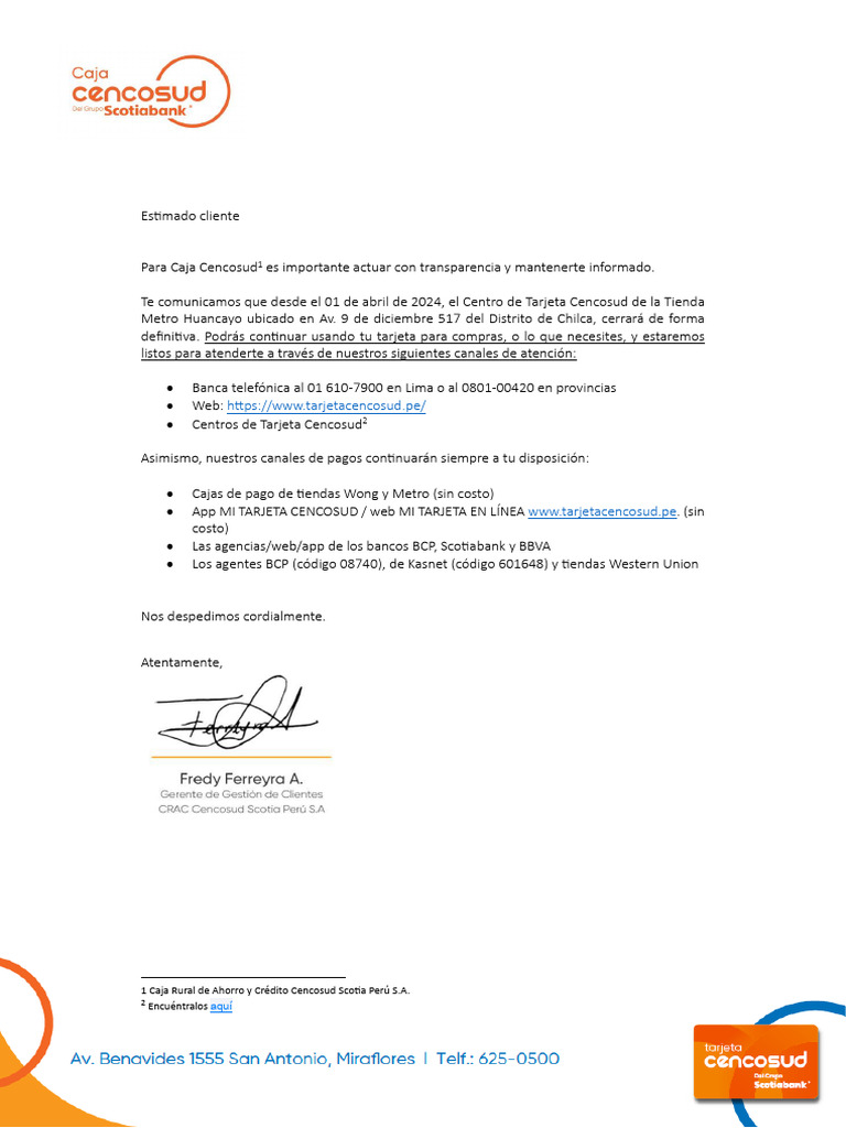 Cierre de Modulo Huancayo | PDF