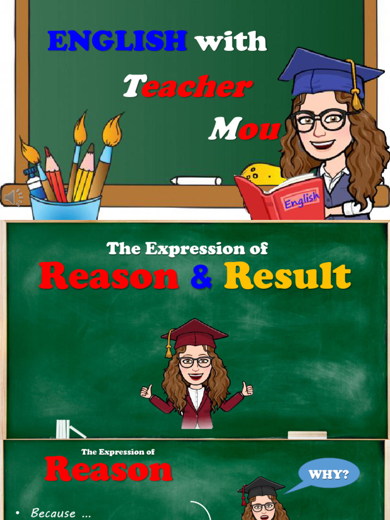 Linkers for Reason and Result Explained | PDF | Clause | Languages