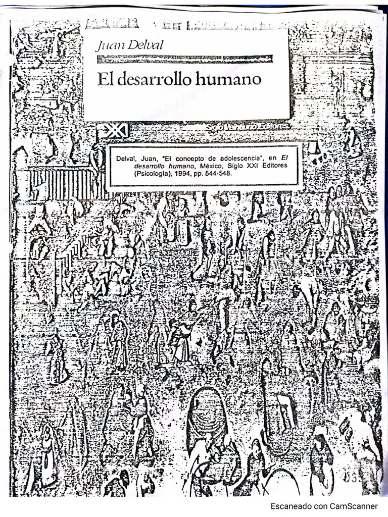 El Desarrollo Humano de Juan Delval | PDF