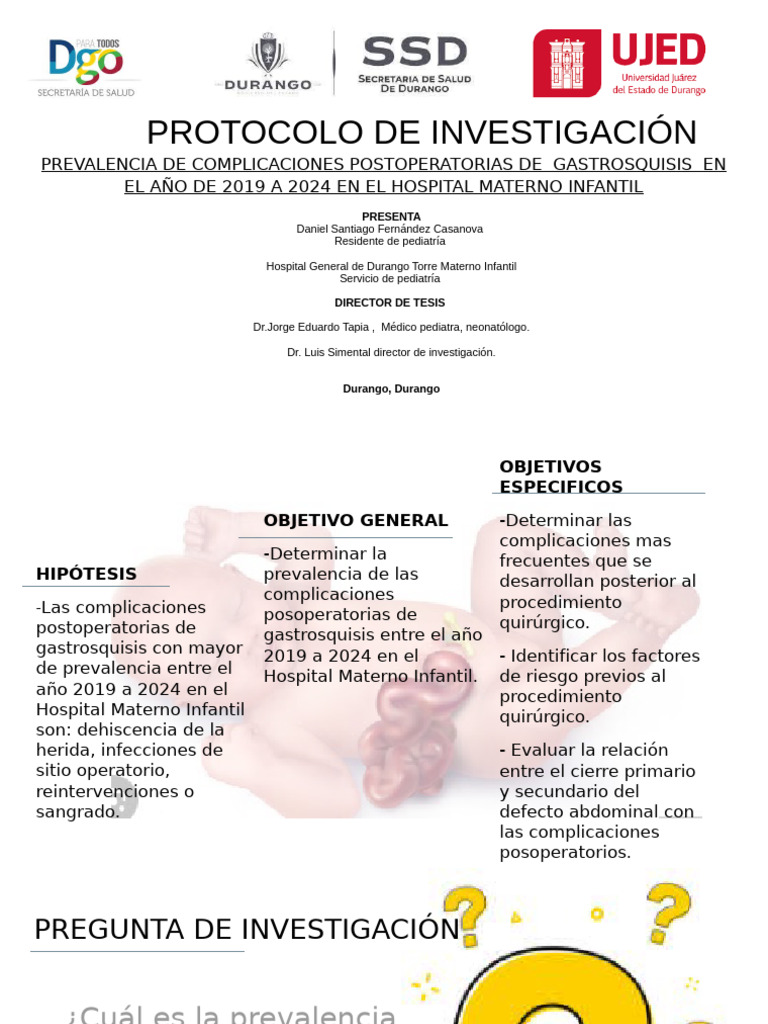 Presentacion Protocolo Investigacion | PDF | Diagnostico medico | Hospital