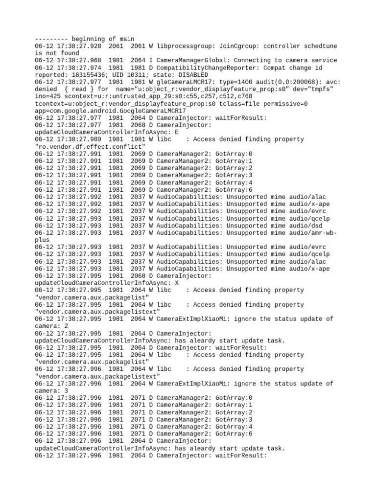 logcat1718228307890 | PDF | Computing Platforms | Operating System Families