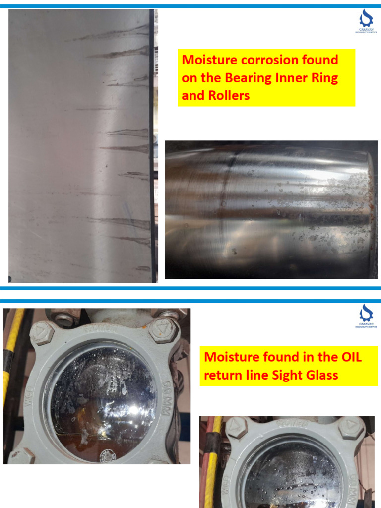 Moisture Corrosion Bearing Failure | PDF