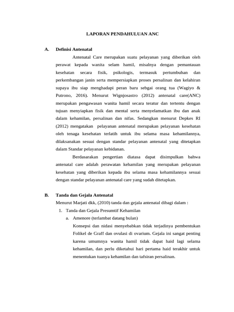 Maternitas Anc | PDF