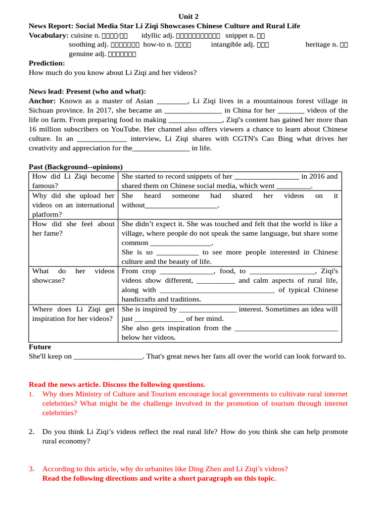 Unit 2 exercises_2024 | PDF