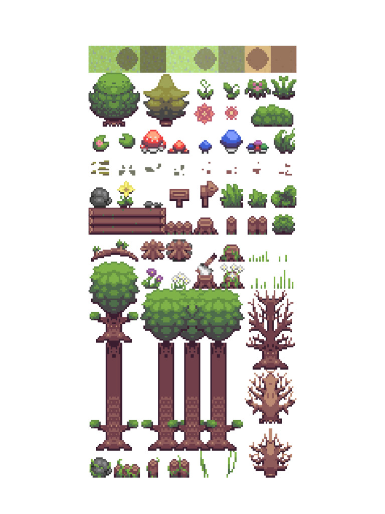 Tilesets Bosque | PDF