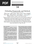 Debrief Diamond: Structured Simulation Guide | PDF | Simulation | Learning