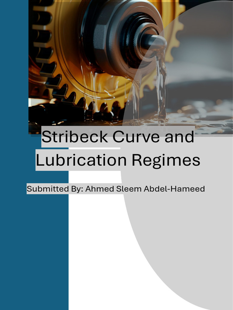 Stribeck Curve | PDF | Friction | Wear